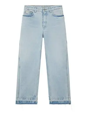 Stella McCartney Wide-leg Mid-rise Jeans - Blue