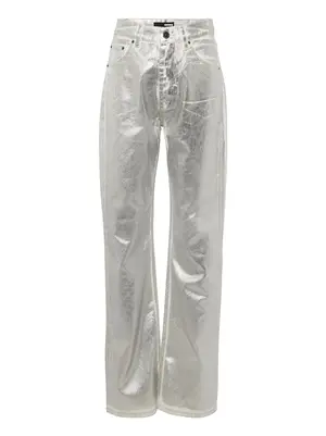 Remain Birger Christensen Straight Leg Jeans - Silver