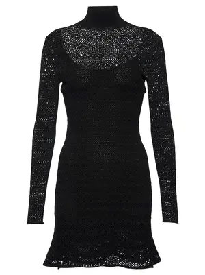 TOM FORD Tom Ford Open-Knit Minidress