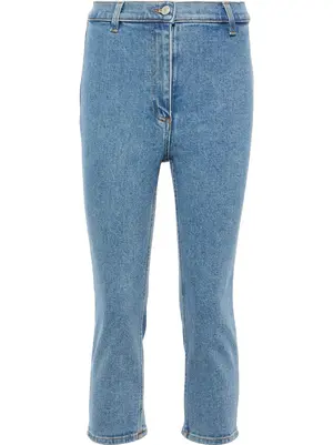 Magda Butrym High-rise Skinny Jeans - Blue