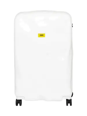 CRASH BAGGAGE Icon Large Suitcase - White