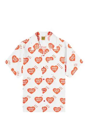 HUMAN MADE Heart Aloha Shirt - White