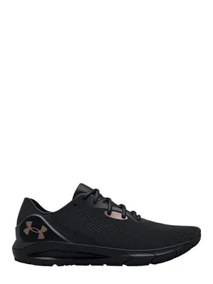 Under Armour Hovr Sonic Metallic Rose Gold Sneakers - Black