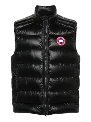 Canada Goose Crofton Quilted Logo-patch Gilet - Black