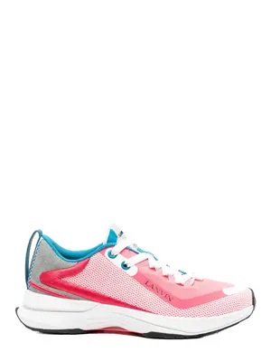 LANVIN Panelled Mesh Sneakers - Pink