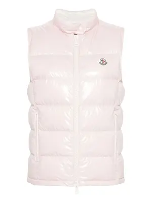 Moncler Moncler Alcibia Down Gilet Pink