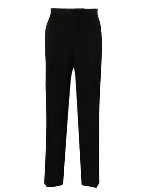 GOLDEN GOOSE Straight-leg Wool Trousers - Black