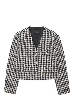 ANINE BING ANINE BING Cara Houndstooth Blazer