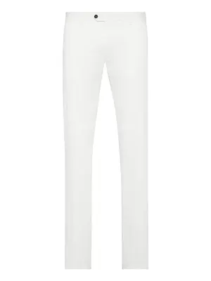 PHILIPP PLEIN Slim-Cut Gabardine Chinos