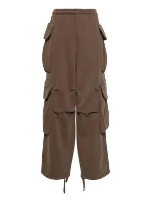 ENTIRE STUDIOS Heavy Gocar Mid-rise Cargo Trousers - Brown