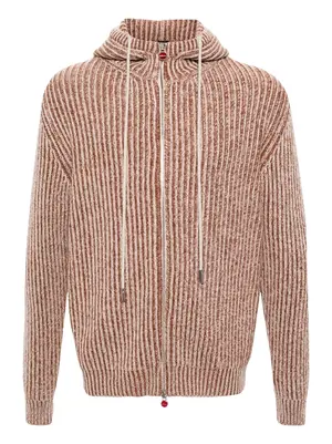 KITON Kiton Ribbed-Knit Cashmere Cardigan
