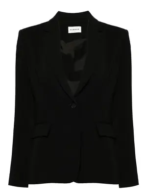 P.a.r.o.s.h Single-breasted Tailored Blazer - Black