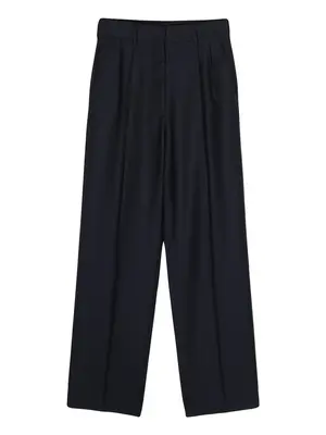BLAZÉ MILANO Pleated Tailored Trousers - Blue
