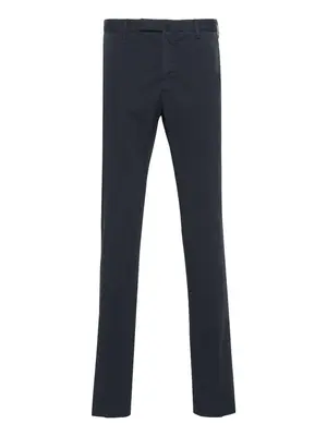 Incotex Pressed-crease Trousers - Blue