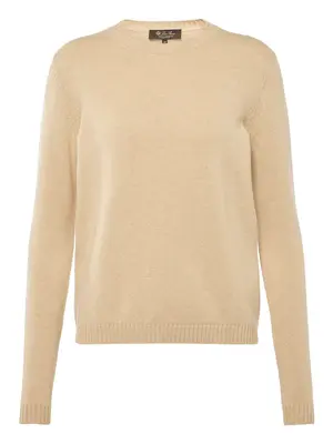 Loro Piana Parksville Cashmere Sweater - Beige