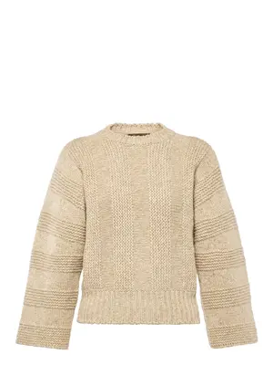 LORO PIANA Loro Piana Mashu Striped Cashmere Sweater