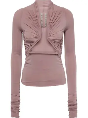 Rick Owens Cutout Top - Pink