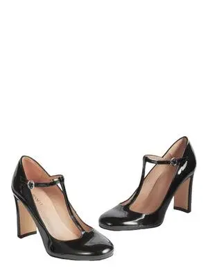 LK BENNETT Annalise T-strap Pumps - Black