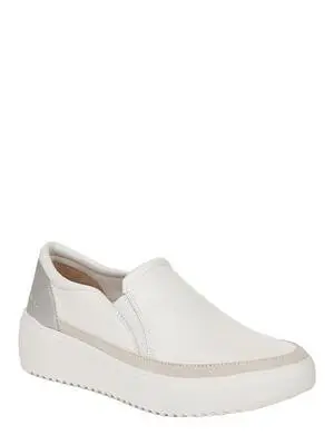Vionic Platform Slip-on Sneakers - White
