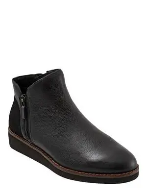 Softwalk Wesley Bootie - Black Leather