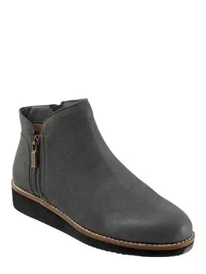 Softwalk Wesley Bootie - Smoke Nubuck