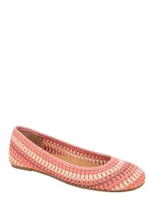 Gentle Souls GENTLE SOULS BY KENNETH COLE Mable Macramé Flat Poppy Multi Fabric