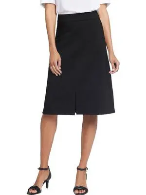 NYDJ A-line Knee Length Skirt - Black