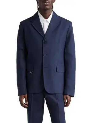 Jacquemus La Veste Cabri Three-button Blazer - Dark Navy