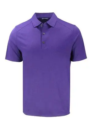 Cutter & Buck Forge Recycled Blend Polo Dark College Purple Heather
