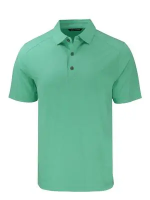 Cutter & Buck Forge Recycled Blend Polo Fresh Mint Heather