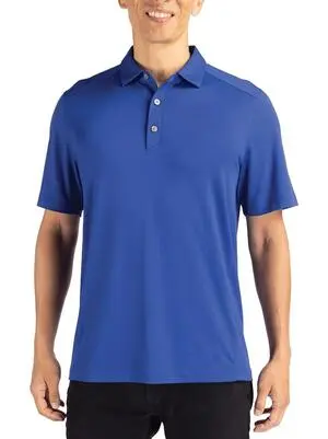Cutter & Buck Forge Recycled Blend Polo Tour Blue