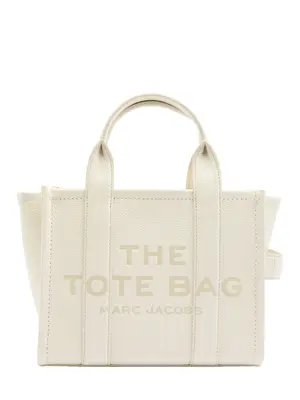 Marc Jacobs Small Leather Tote - Cream