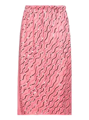 Marni Midi Flared Skirt - Pink