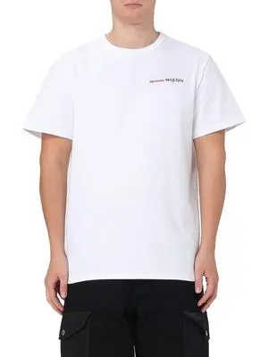 Alexander McQueen T-shirt With Mini Logo - White