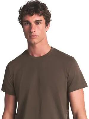 SKIMS Cotton Classic T Shirt - Driftwood