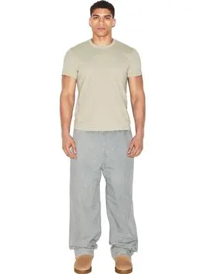 SKIMS Mens Classic T Shirt | Deep Neutral | 2xl | Cotton Talc