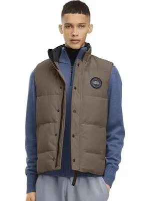 Canada Goose Canada Goose Garson Quilted Vest Taupe Grey