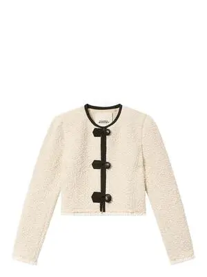 Isabel Marant Gradilia Bouclé Jacket - Ecru