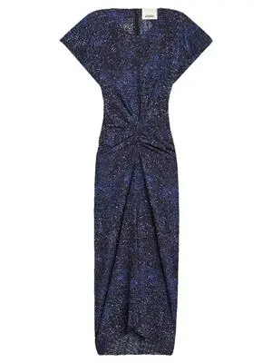 Isabel Marant Terena Midi Dress - Midnight