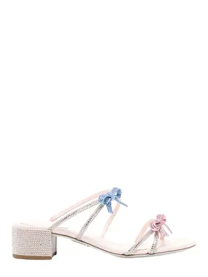 Rene Caovilla 40mm Caterina Sandals - Pink