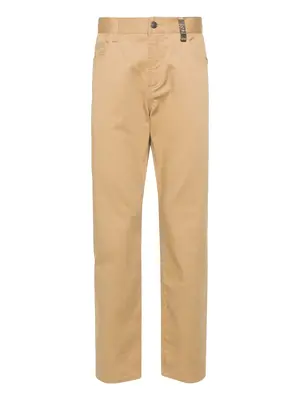 Moschino Mid-rise Straight-leg Jeans - Neutrals