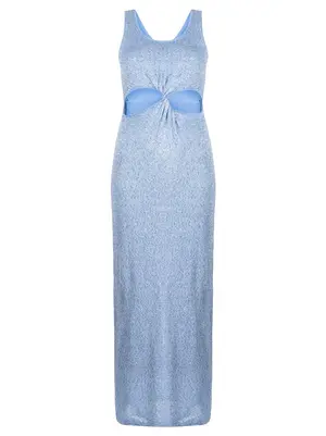 Simkhai Rayne Maxi Dress - Blue