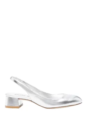 STUART WEITZMAN Vivienne 35mm Pumps - Silver