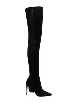 STUART WEITZMAN 100mm Ultra Stuart Fringe Over-The-Knee Boots