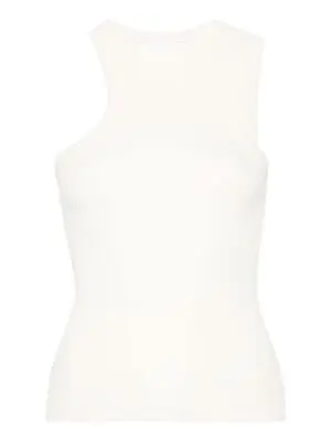 AXEL ARIGATO Axel Arigato Asymmetric Ribbed Tank Top