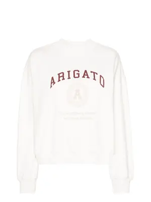 Axel Arigato University Organic-cotton Sweatshirt - Neutrals