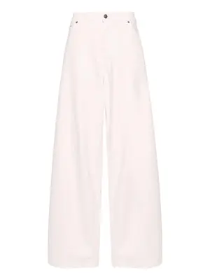 HAIKURE Bethany Wide-leg Jeans - Pink