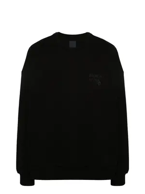 JUUN.J Embroidered-logo Sweatshirt - Black