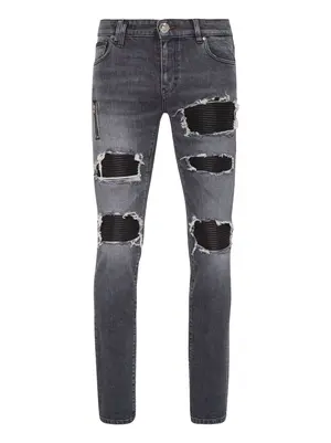 Philipp Plein Rock Star Slim-cut Jeans - Black