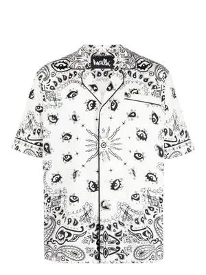 HACULLA. Paisley-print Button-up Shirt - White